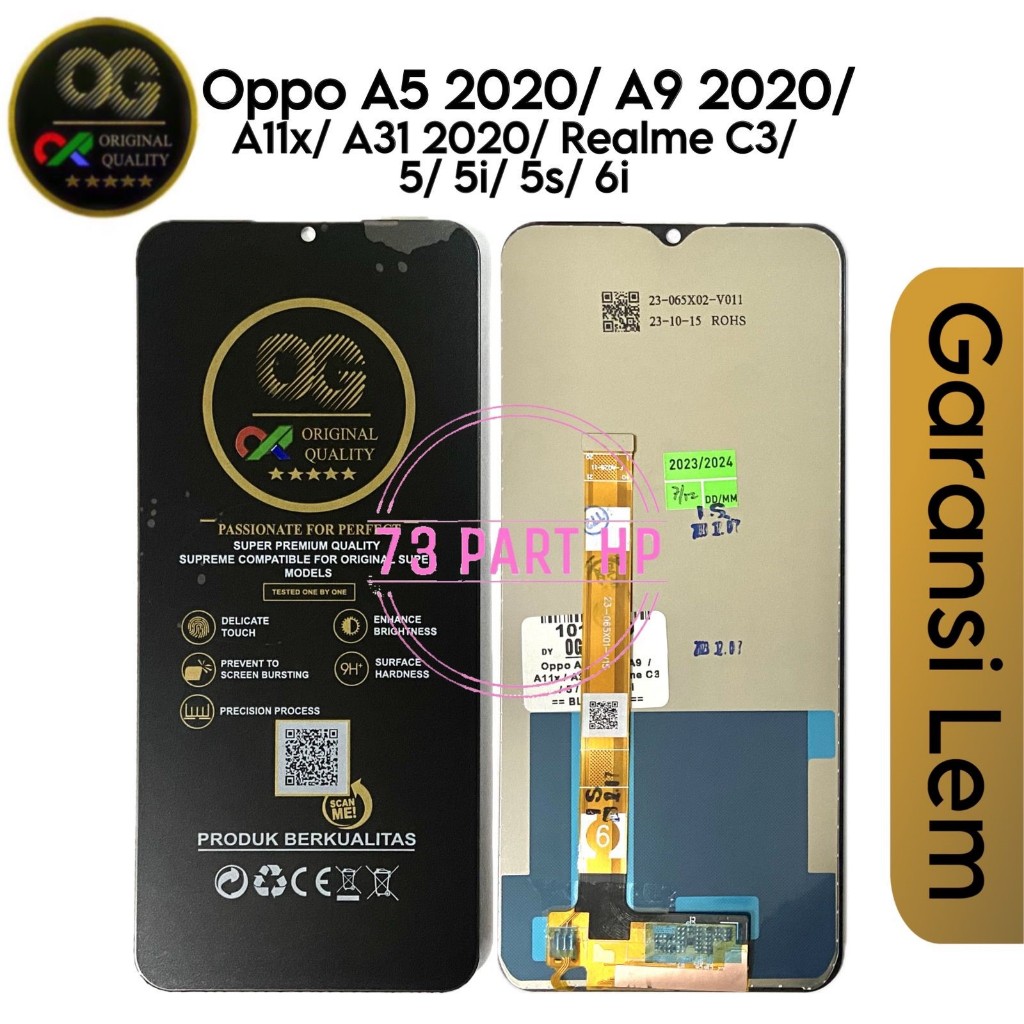 Jual Original Super OG - LCD Touchscreen Fullset Oppo A5 (2020) / A9 ...