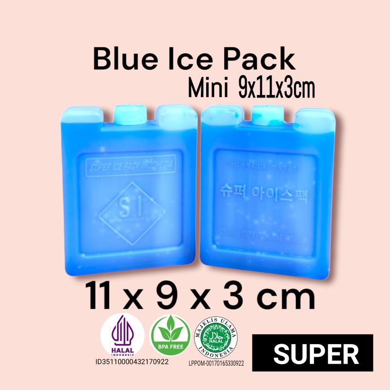 Jual ICE PACK MINI KUALITAS PREMIUM ( 9 × 11 cm) DINGIN LEBIH LAMA ...