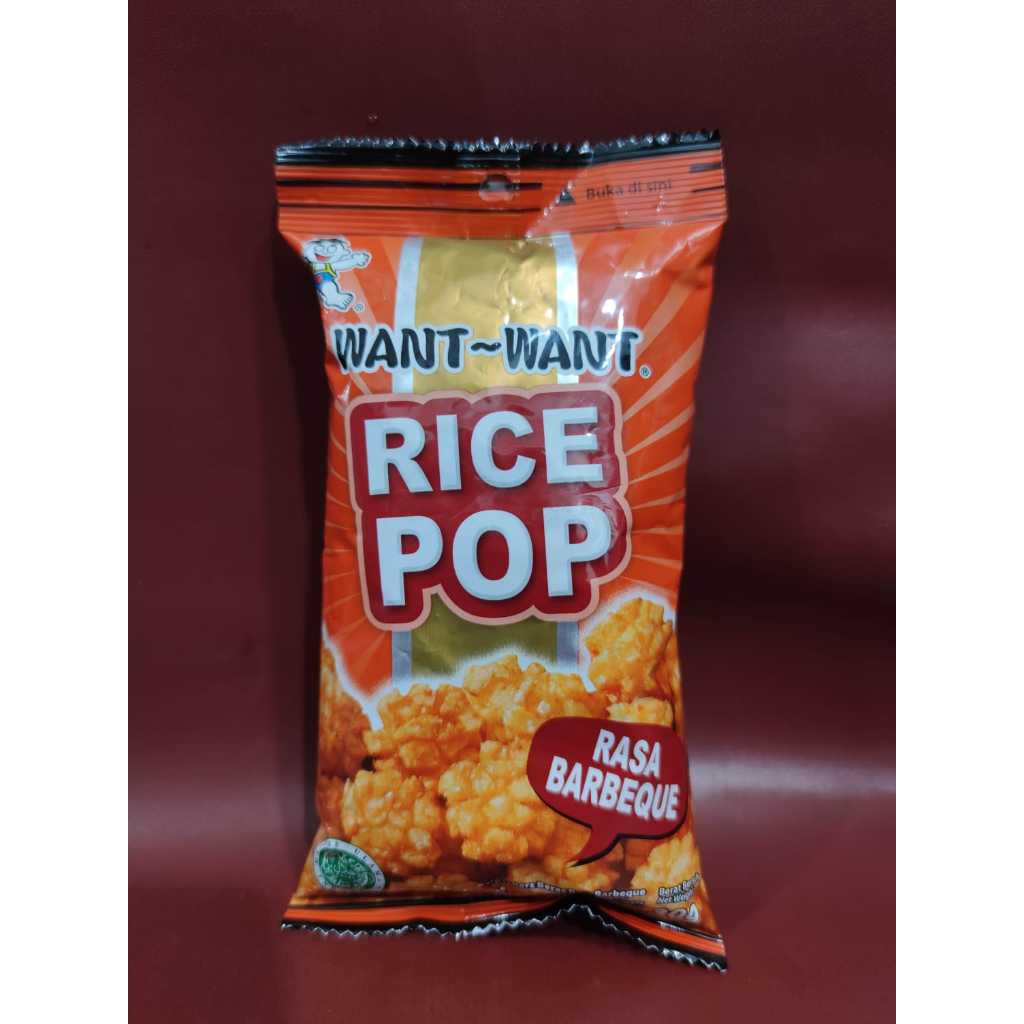 Jual Want-Want Rice Pop Rasa Barbeque 30gr - Makanan Ringan | Shopee ...
