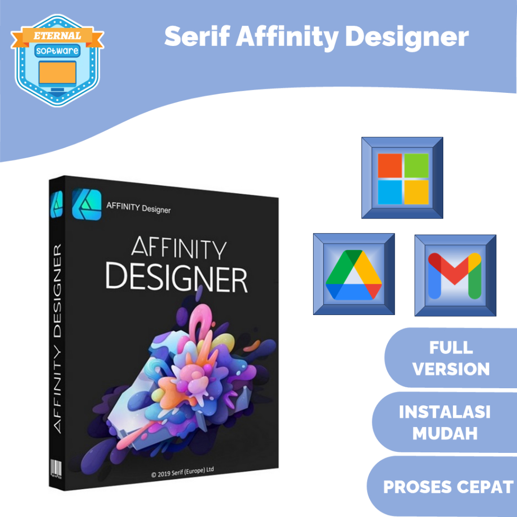 Jual Serif Affinity Designer Full Version Aplikasi Windows Editor ...