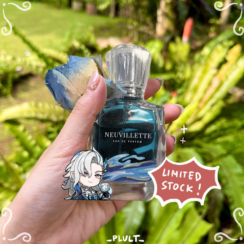 Jual Parfum Neuvillette Navia Genshin Impact, Character Perfume ...