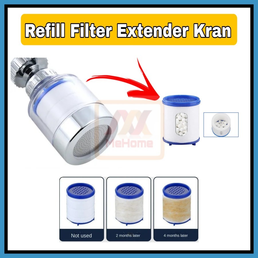 Jual Filter Air Kran Air Faucet Extender Refill Filter Air Kran ...