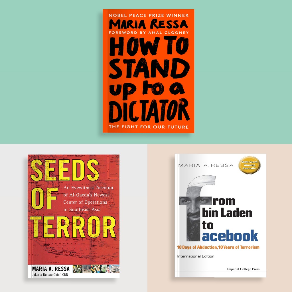 Jual Maria Ressa 3 Books Collection (How to Stand Up To A Dictator ...