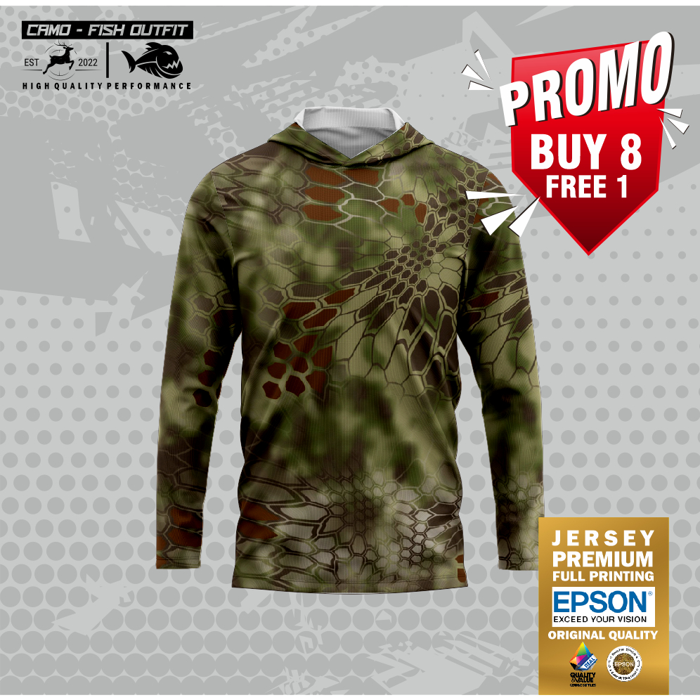 Jual Baju Camo Berburu Kamuflase Motif Kryptek Mandrake | Shopee Indonesia