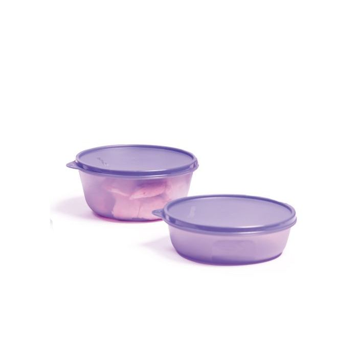 Jual MODULAR BOWL SET (2) - PURPLE [TUPPERWARE] | Shopee Indonesia