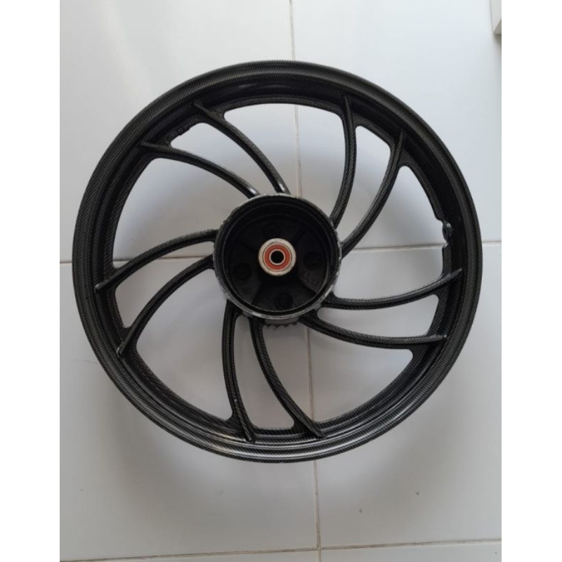Jual velg enkei japan pnp rx king pull karbon carbone celup ring 18 ...