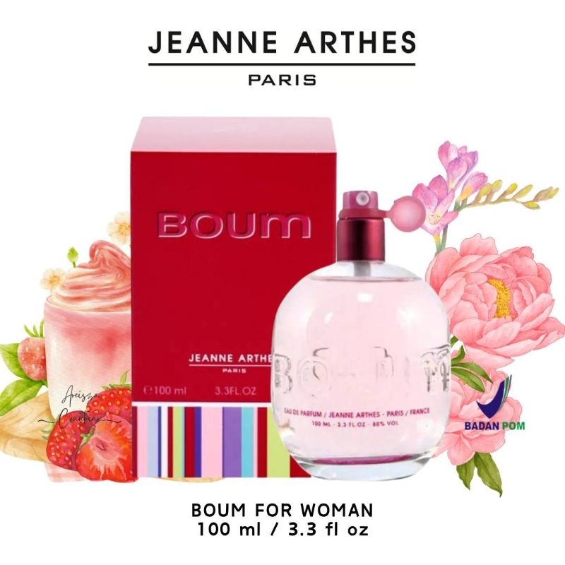 Jual Jeanne Arthes Boum Women For Women EDP 100ml | Shopee Indonesia