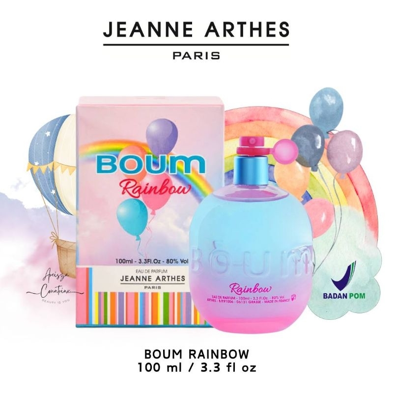 Jual Jeanne Arthes BOUM RAINBOW for Women EDP 100ml | Shopee Indonesia