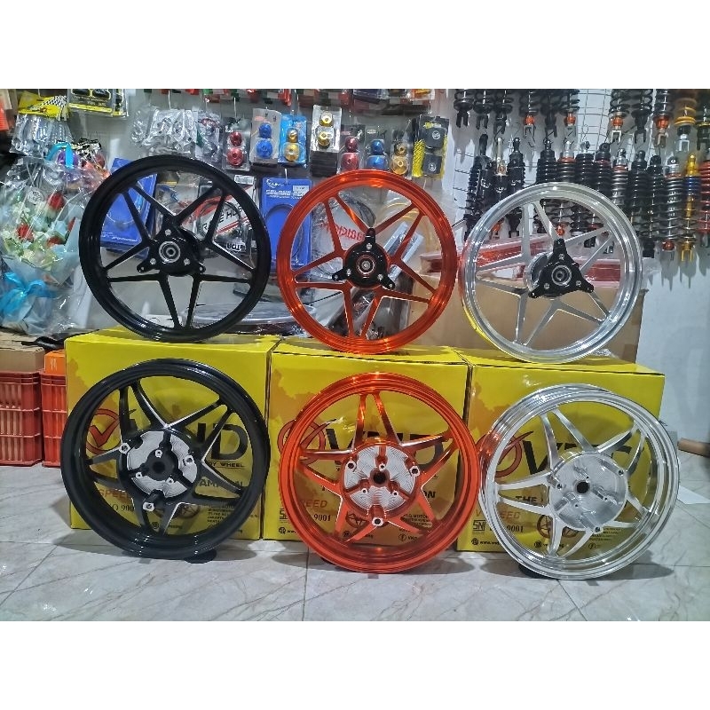 Jual VELG VND VSPEED BINTANG DAN AK55 R14 N-MAX OLD DAN N-MAX NEW DAN ...