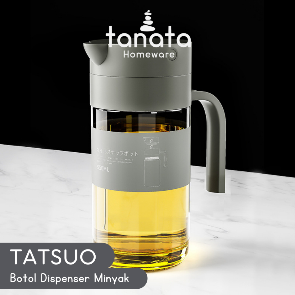 Jual 【TANATA】TATSUO Dispenser Minyak Cuka Praktis Botol Tuang Kecap ...