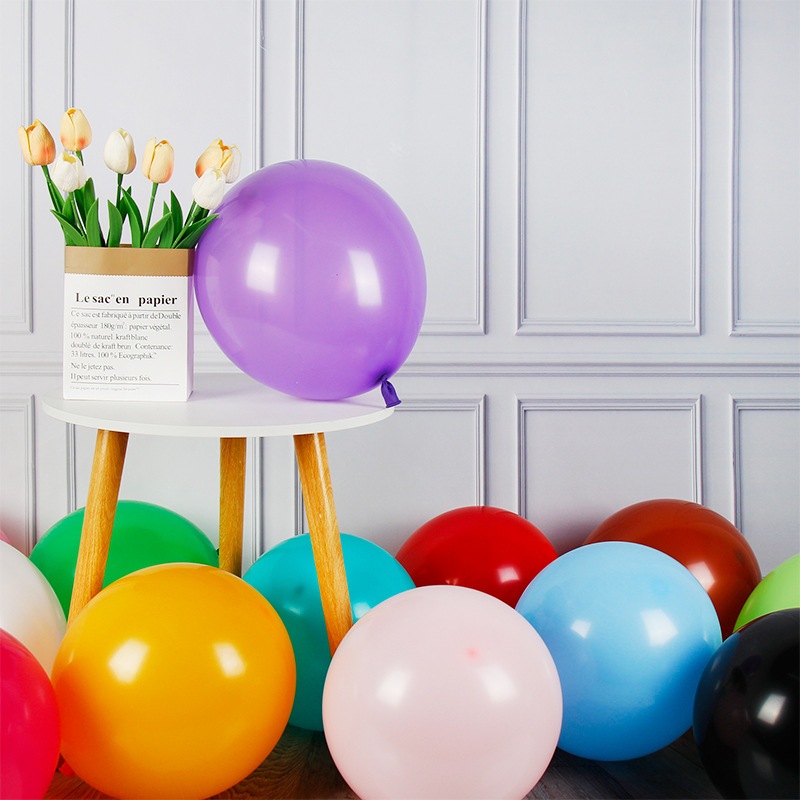 Jual Balon Latex Doff Matte 12 inch Birthday Balloons | Shopee Indonesia