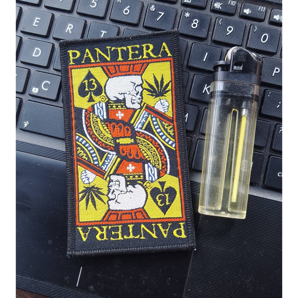 Jual Pantera - Woven Patch - Emblem - Badge - Metal Music - Band ...