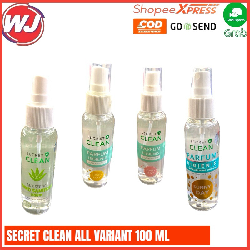 Jual SECRET CLEAN ALL VARIANT 100 ML | Shopee Indonesia