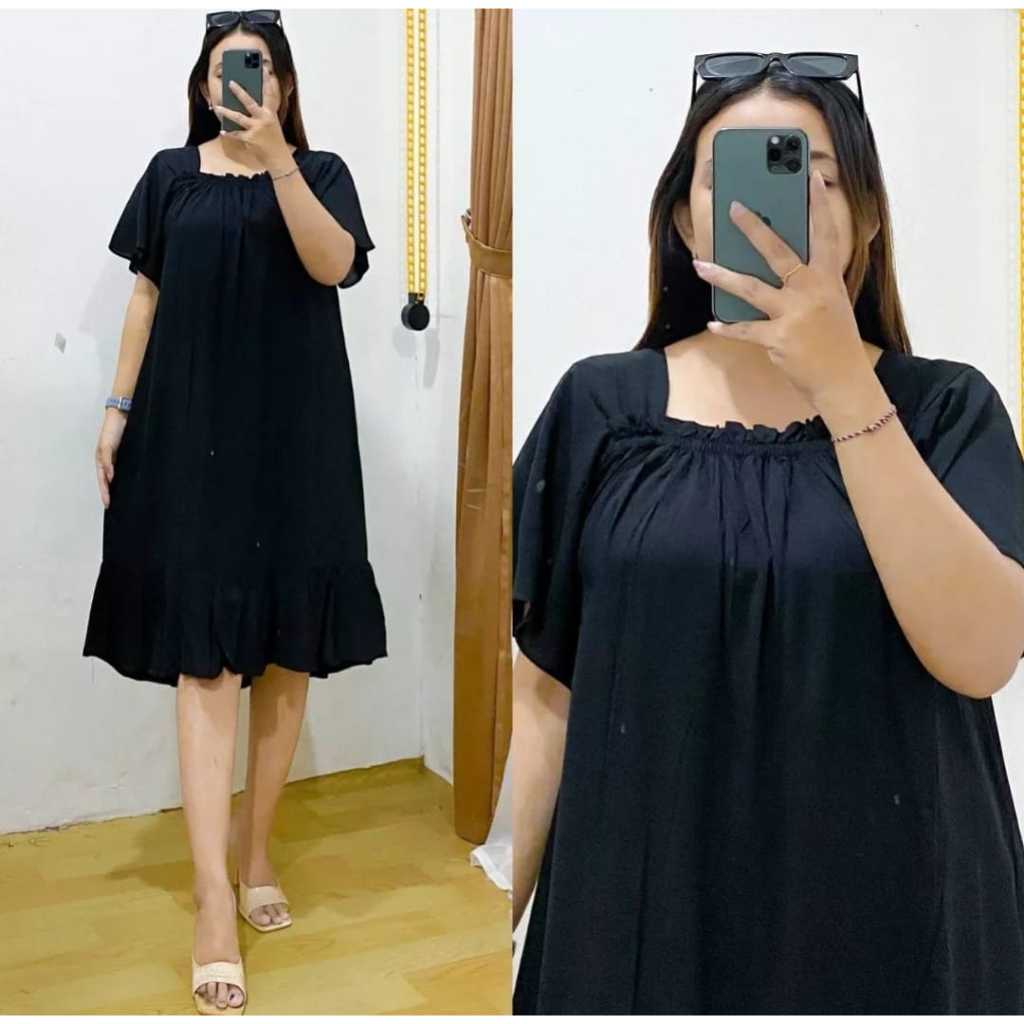 Jual Daster murah Daster Fuji Viral Long Dress Wanita Terbaru 2024 ...