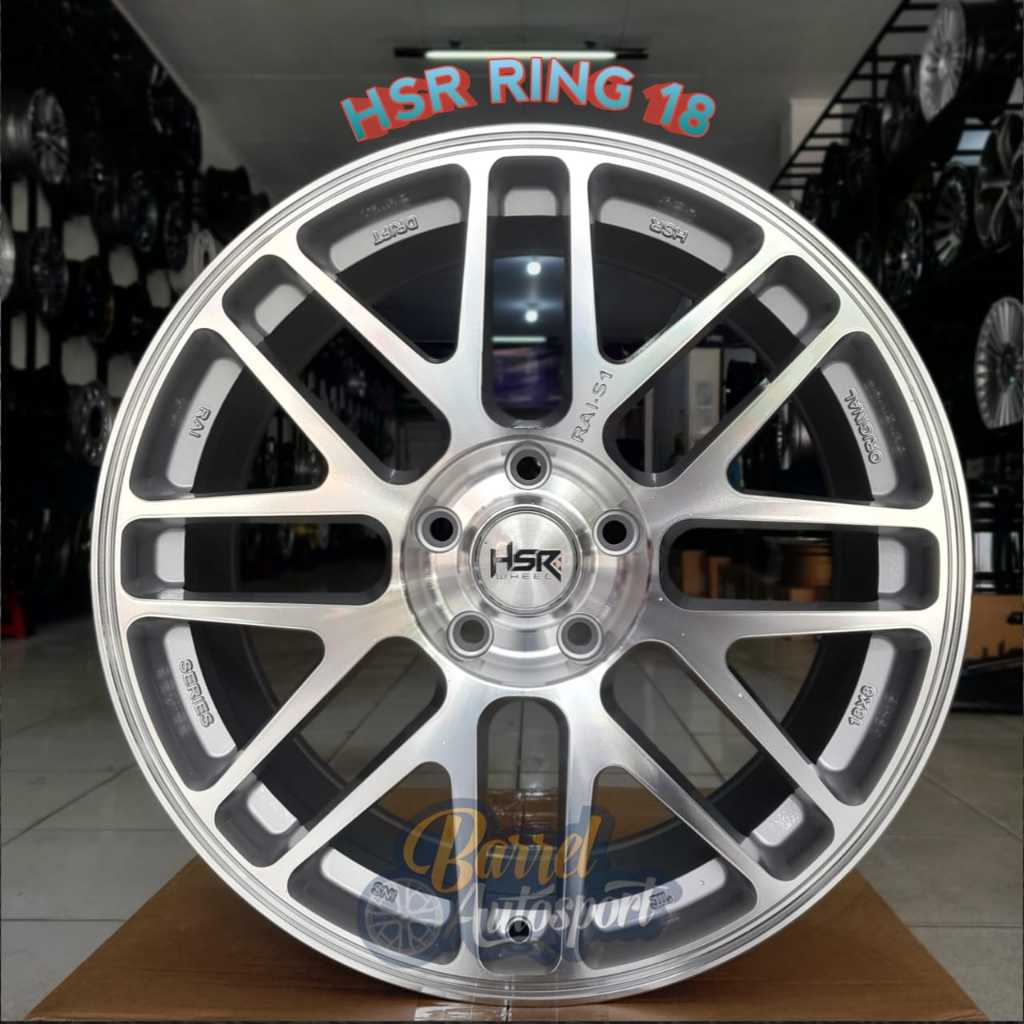 Jual Velg mobil Murah ring 18 Hsr Rai s1 r18 holle 5x11.3 buat Crv,hrv,crz,ft86 ,supra | Shopee ...