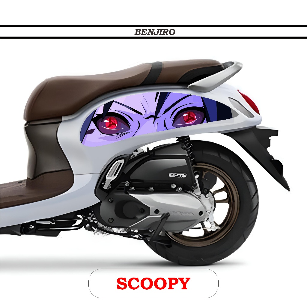Jual Striping Honda Scoopy | Motif Mata Itachi | Striping Premium ...