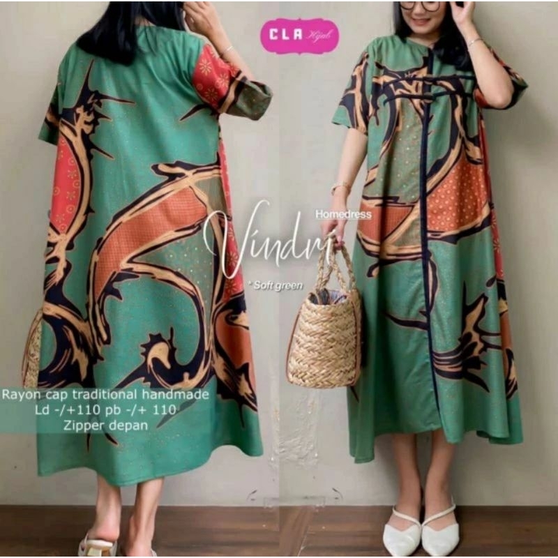 Jual SEMERBAK BATIK ORI SEKDRES DASTER PAYUNG JELITA HOMEDRESS KEKINIAN ...