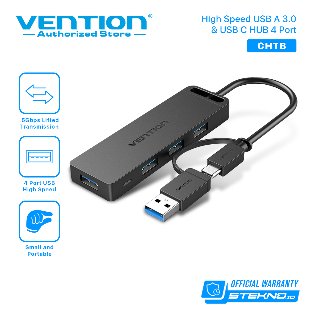 Jual Vention Usb Hub Type C 3.1 USB 3.0 Multi Usb Micro Usb Power ...