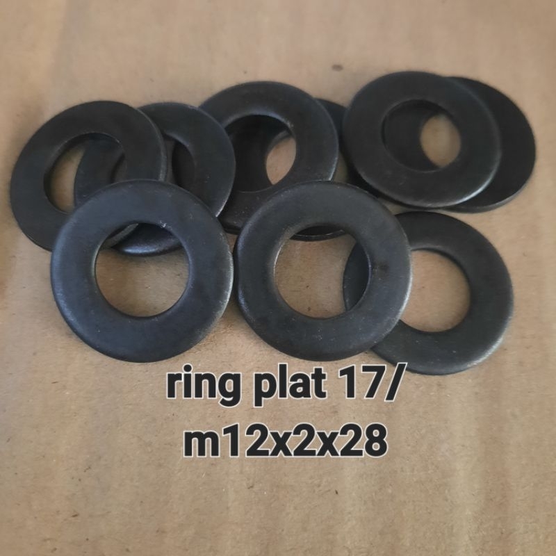 Jual ring baja 17/m12x2x28 hitam isi 10pcs | Shopee Indonesia