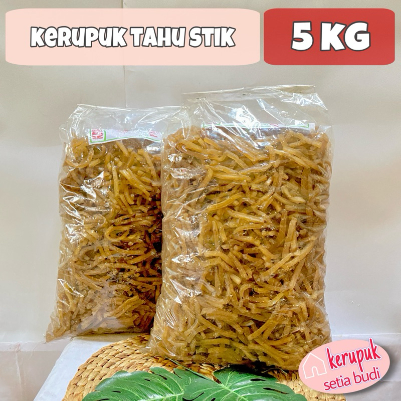 Jual KERUPUK TAHU STIK MENTAH 1 BAL (5 KG) | Shopee Indonesia