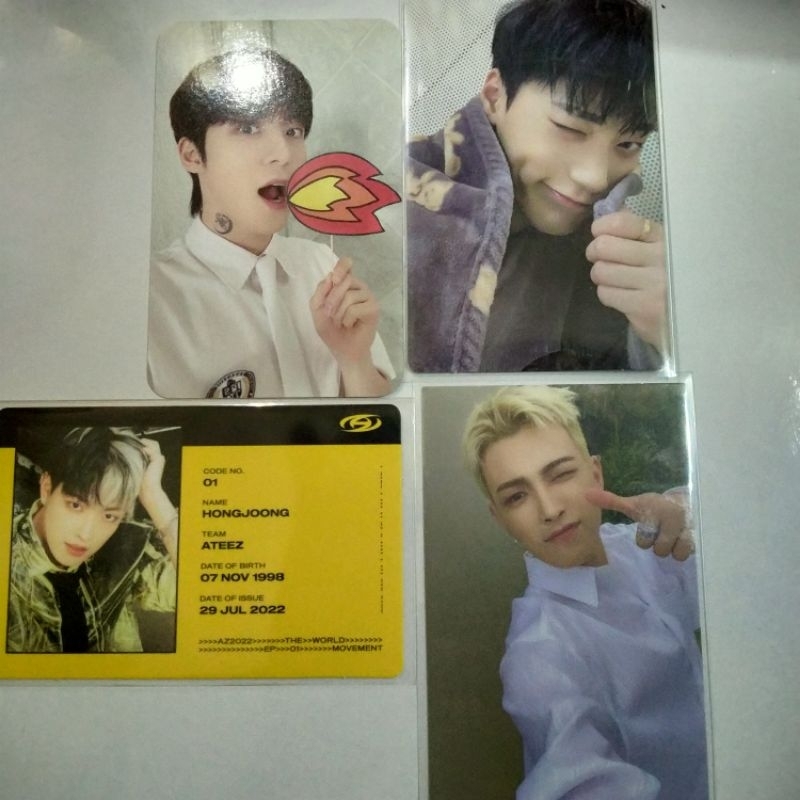 Jual Photocard ateez spin off : from the witness | PC ATZ | KPOP ...