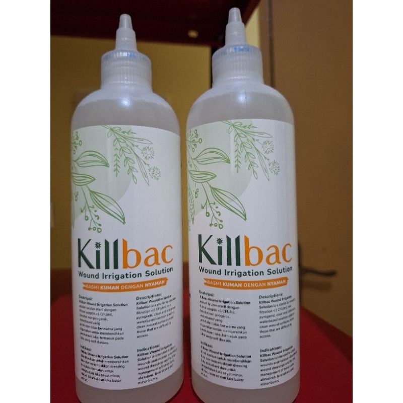 Jual KILLBAC 350 ML pencuci atau pembersih luka | Shopee Indonesia
