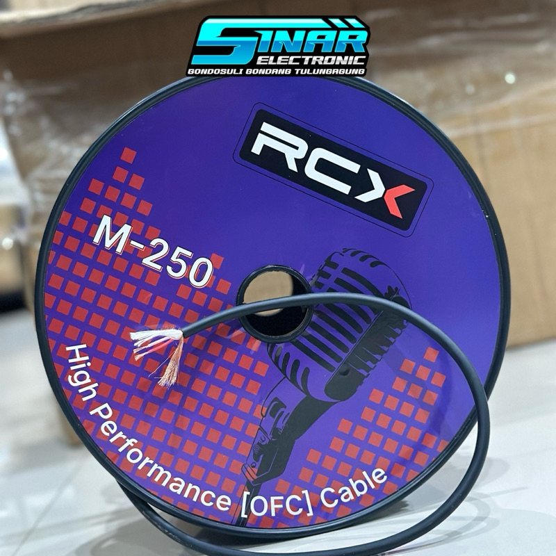 Jual KABEL MIC RCX M-250 100 Meter FULL [1 ROL] | Shopee Indonesia