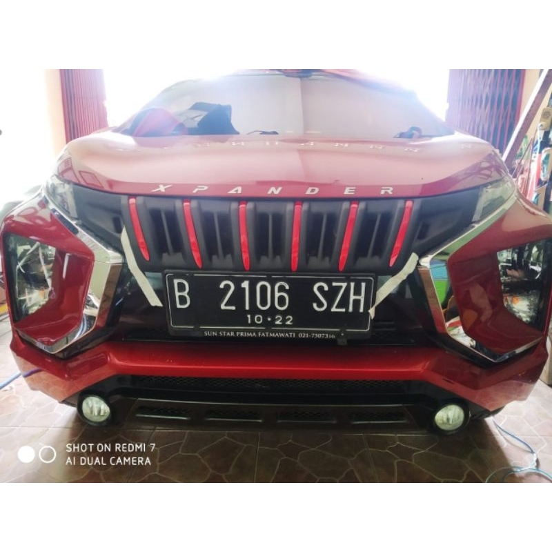 Jual GRILL XPANDER FRONT GRILL MITSUBISHI XPANDER MODEL APOLO TAHUN ...