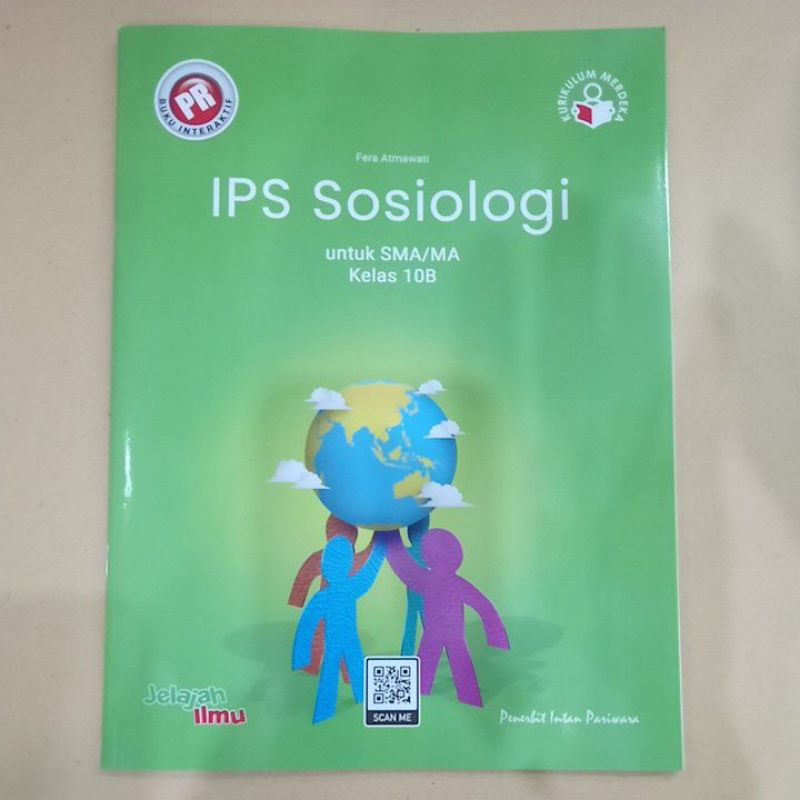 Jual Buku PR Interaktif IPS Sosiologi kelas X,10B SMA, MA kurikulum Merdeka | Shopee Indonesia