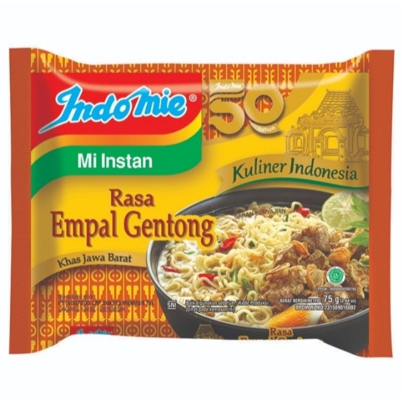 Jual Indomie Mie Instan Goreng Dan Kuah Rasa Cakalang 82 gram Khas ...