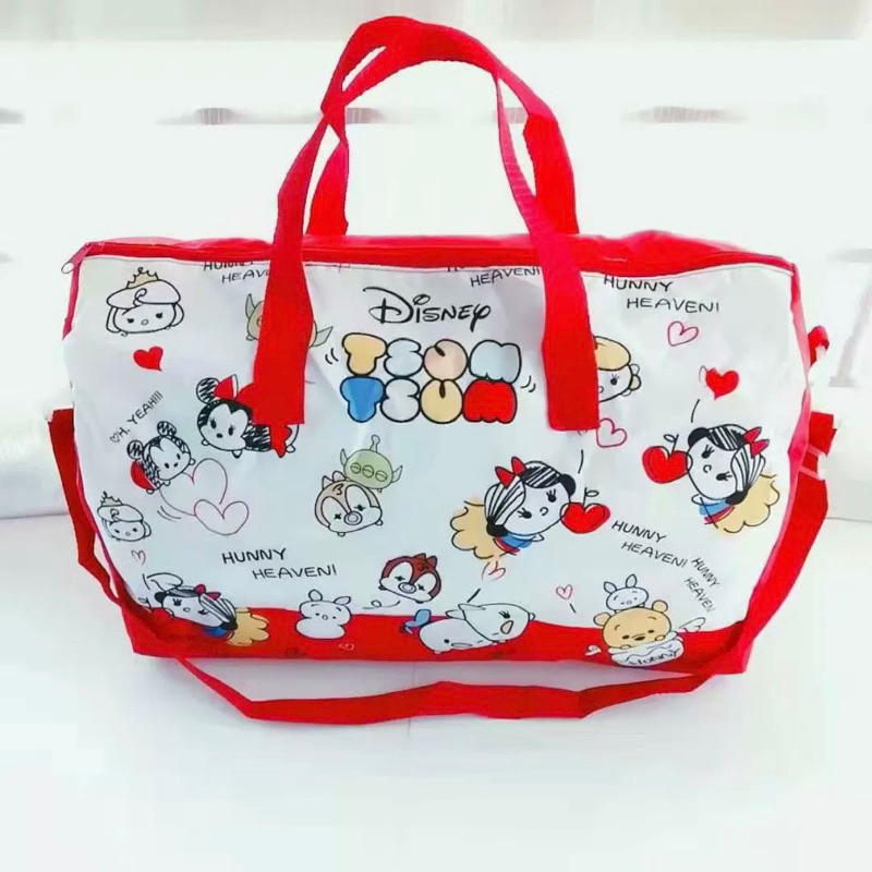 Jual kawaii sanrio disney travel foldable bag tas lipat tambahan koper ...