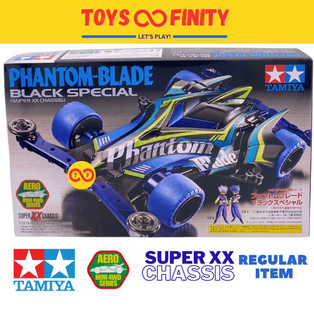 Jual Tamiya Mini 4WD - Phantom Blade Black Special - 19621 | Shopee ...