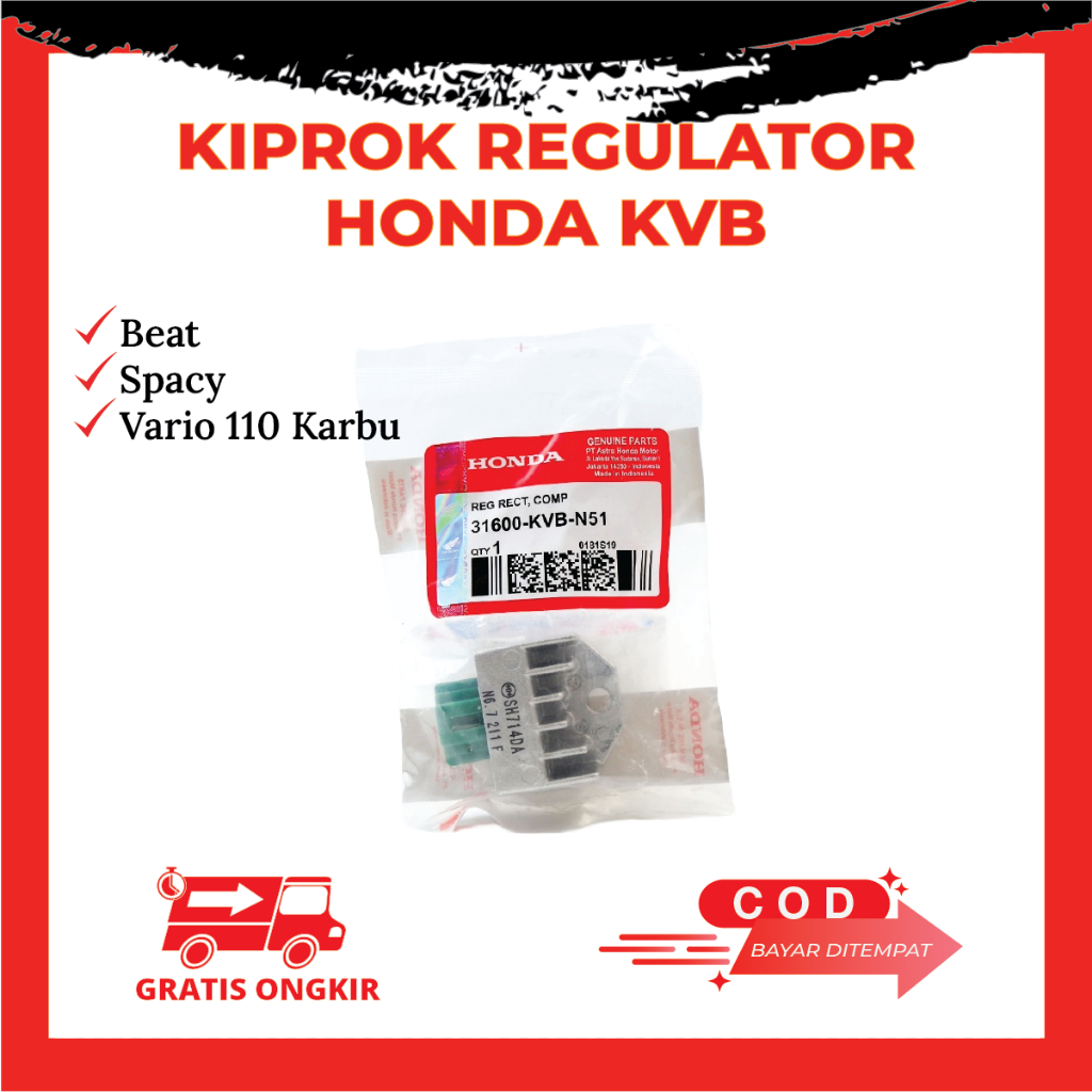 Jual Kiprok Regulator Motor Honda Beat Karbu Vario 110 Karbu Spacy ...