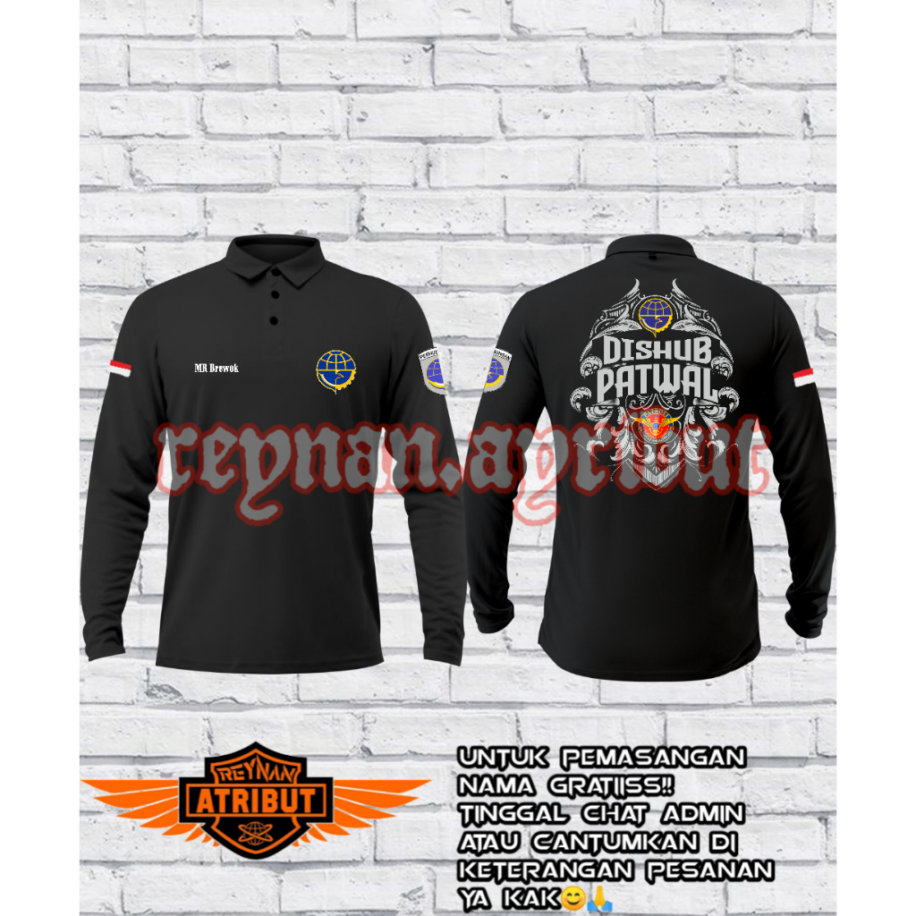 Jual kaos polo dishub patwal /kaos wangki dishub patwal /kaos berkerah ...