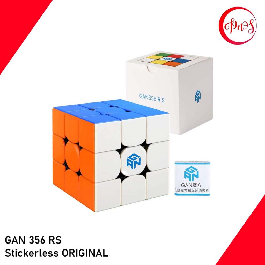 Jual Cube 3x3 GAN 356 RS Custom Magnet Stickerless PREMIUM | Shopee ...