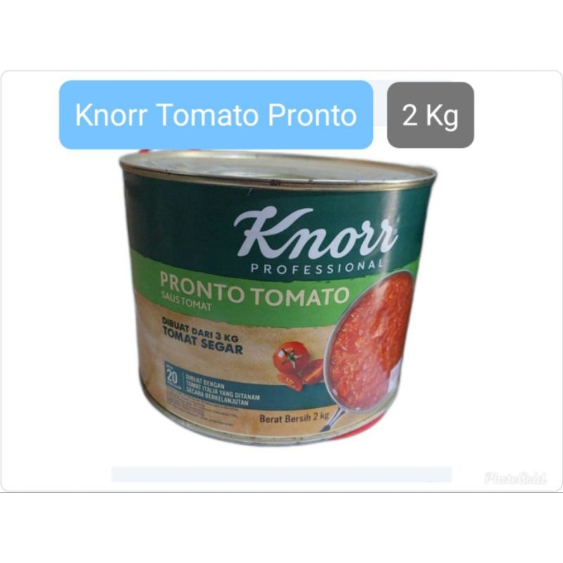 Jual Knorr Tomato Pronto / Knorr Saos Tomat Pronto 2 Kg | Shopee Indonesia
