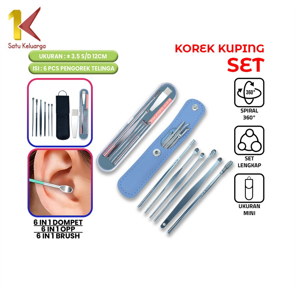 Jual Satu Keluarga Alat Pembersih Telinga C571 C572 Set Paket Pembersih ...