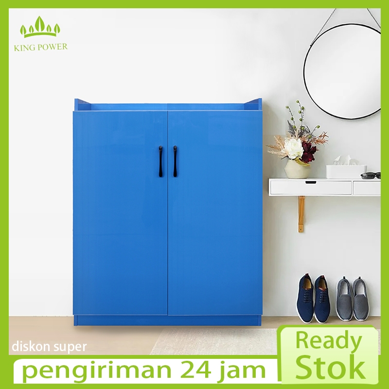 Jual 【4 warna】Lemari Sepatu / Lemari Sepatu Tertutup / Rak Sepatu Susun ...