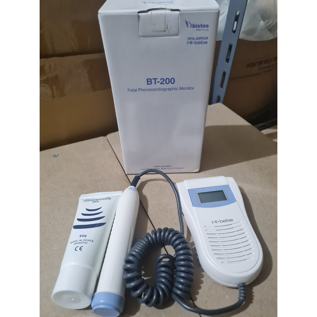 Jual Bistos Fetal Doppler Hi-bebe BT 200 LCD / Dopler Janin | Shopee Indonesia