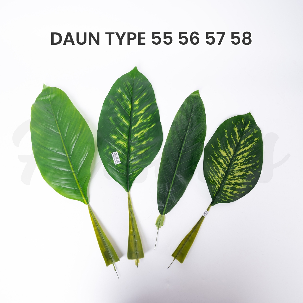 Jual [12 Pcs] Daun Palem Hijau / Daun Artificial Premium / Daun Hias ...