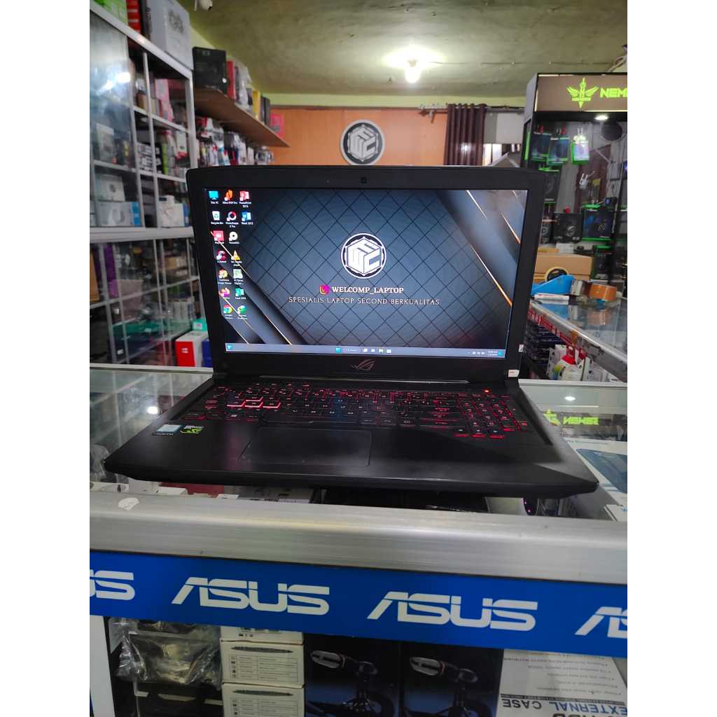 Jual Laptop Gaming 2Nd Asus ROG GL503GE i7-8750H/8GB/HDD 1TB/15.6 Inch ...