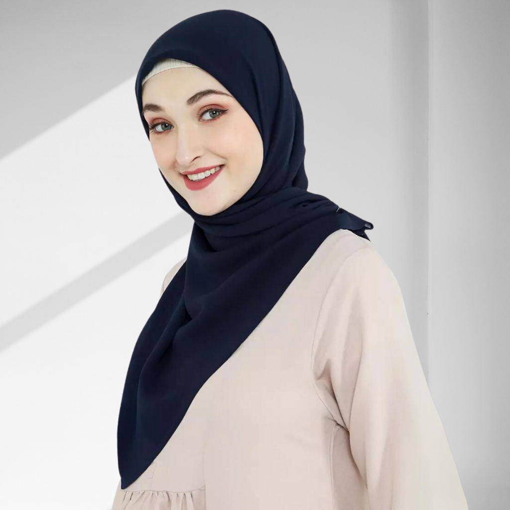 Jual Hijab Segi Empat Voal Premium Polos Rania - Bhumitala | Shopee Indonesia