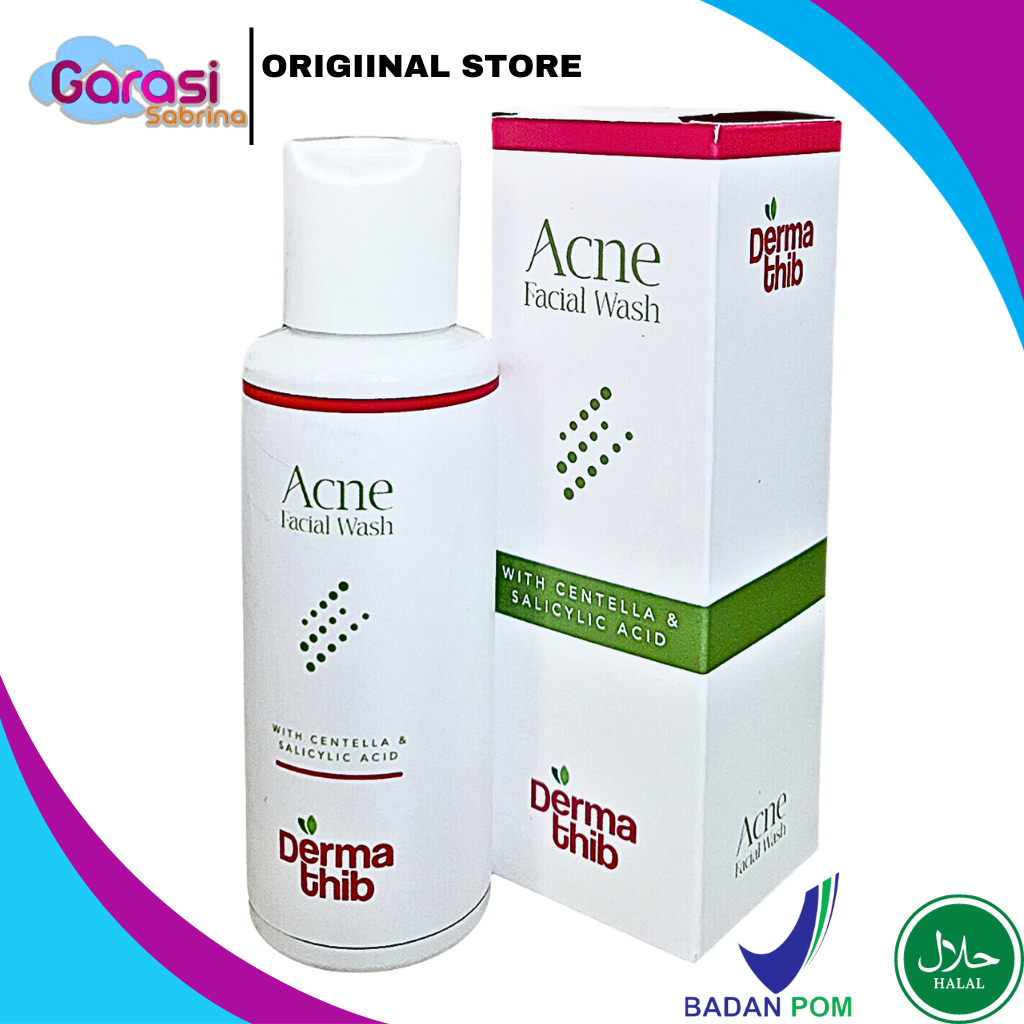 Jual Acne Facial Wash Dermathib Soap Wajah Sabun Muka | Shopee Indonesia