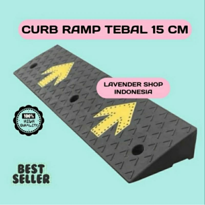 Jual Rubber Ramp / Tanjakan Lantai Tebal 7cm -10cm - 15cm | Shopee ...