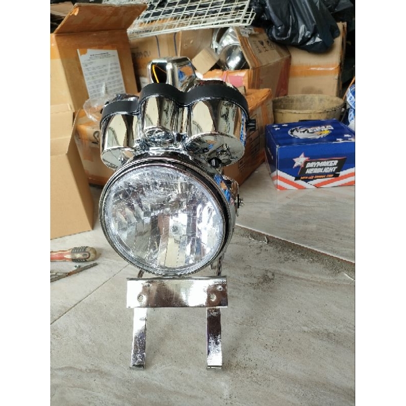 Jual lampu ninja ss set spido + breket import kualitas original. pnp ...