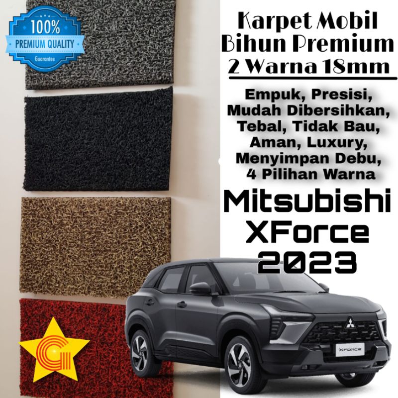 Jual Karpet Mitsubishi XForce 2023-2024 Bihun Premium 18mm Fullset Tanpa Tambahan | Shopee Indonesia