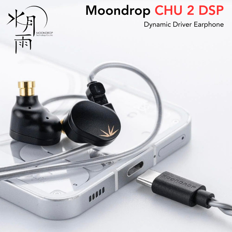 Jual Earphone Moondrop CHU 2 DSP CHU II DSP CHU-2 CHU-II DSP In Ear Monitor | Shopee Indonesia