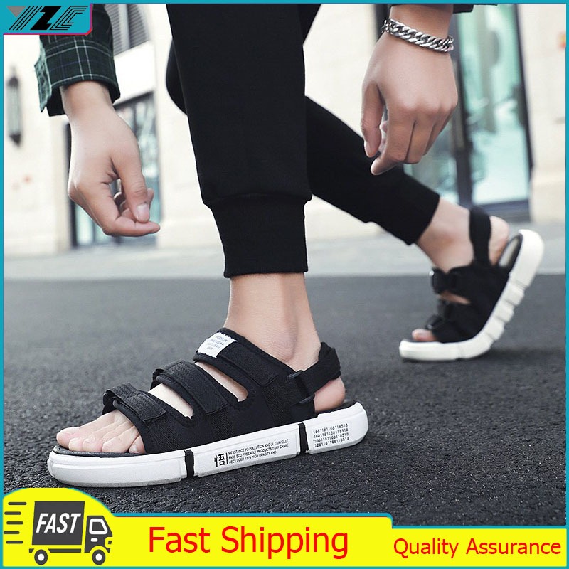 Jual Sendal Gunung Pria Sandal Slop JAPAN Casual STYLE - NONSLIP RINGAN ...