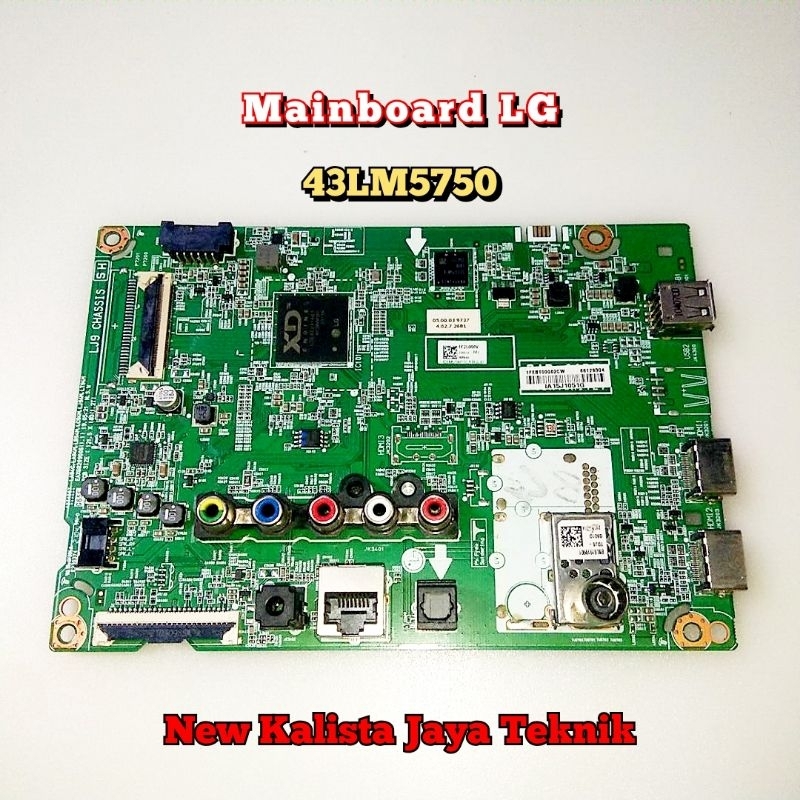 Jual MAINBOARD LG 43LM5750PTA ORIGINAL EAX68209006 MB 43LM5750 MB LG 43LM5750-PTA MOTHERBOARD ...