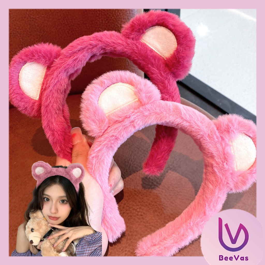Jual BV.ID BD1467 Bando Lucu Lotso Karakter Telinga Bear Cosplay Motif ...